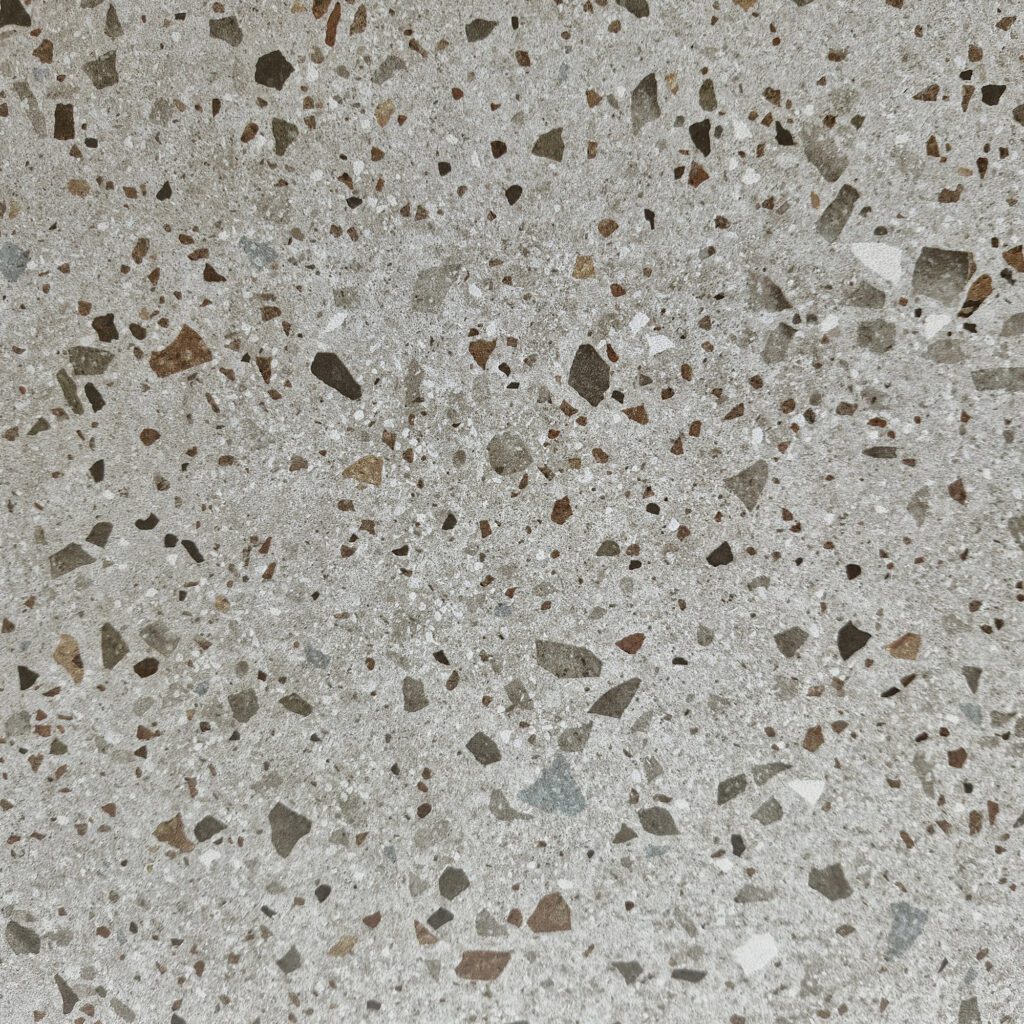 Omega Grey Terrazzo Tile | 300mm x 300mm - Tile Warehouse