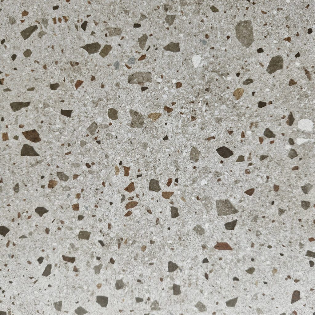 Omega Grey Terrazzo Tile | 300mm x 300mm - Tile Warehouse