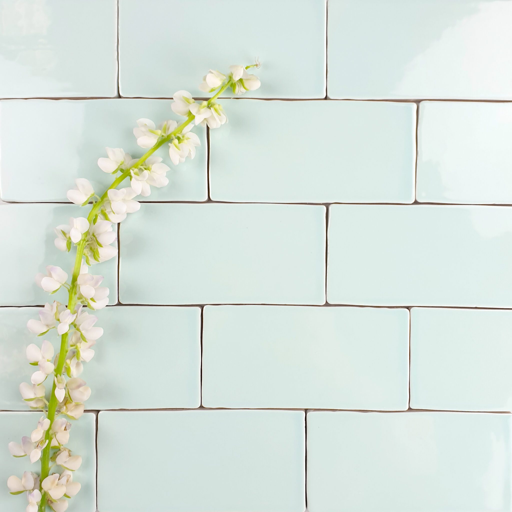 Nanda Subway Tile | Aqua Gloss - Tile Warehouse