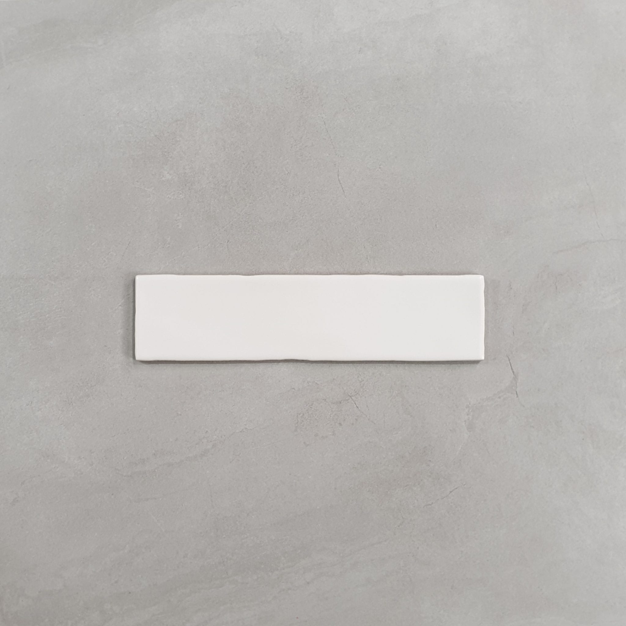 Block Subway Tile | White Matt Irregular Edge - Tile Warehouse