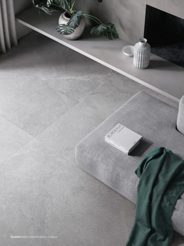 Enzo Cinder Matt Tile | 600mm x 600mm - Tile Warehouse