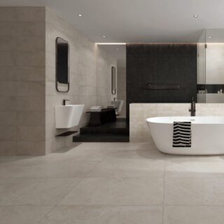 Enzo Sand Matt Tile | 600mm x 600mm - Tile Warehouse