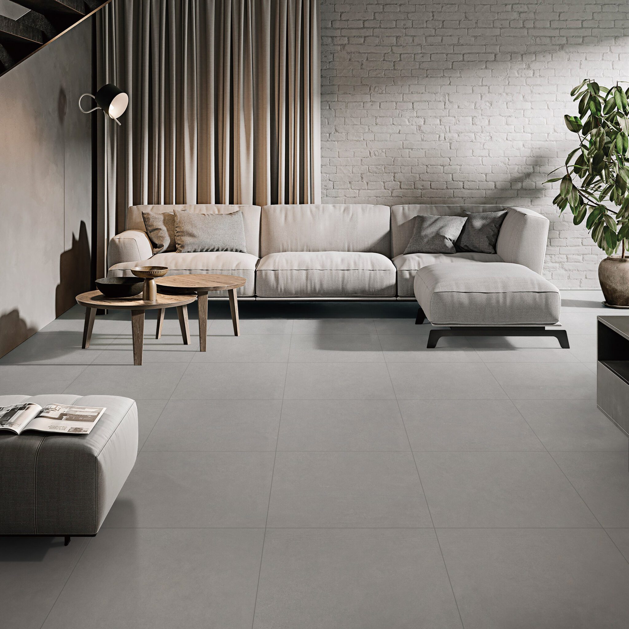 Spazio Grigio Matt Tile | 600mm x 600mm - Tile Warehouse