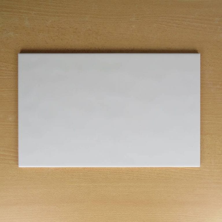 White Gloss Ripple Wall Tile | 250mm x 400mm - Tile Warehouse